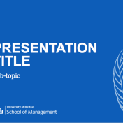Templates - School of Management - University at Buffalo