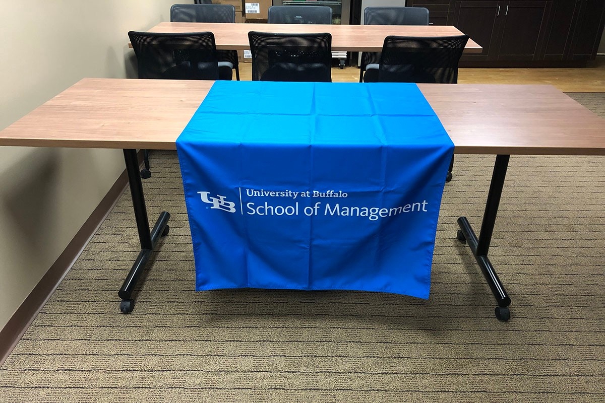 Branded Event Materials - School of Management - University at Buffalo