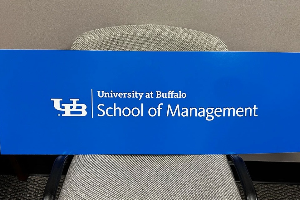 Branded Event Materials - School of Management - University at Buffalo